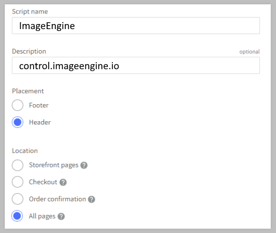 BigCommerce – ImageEngine