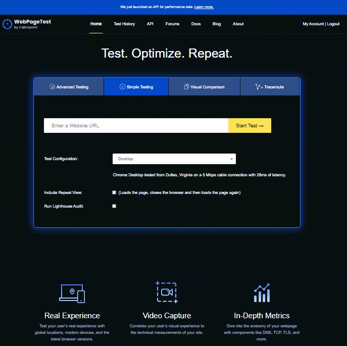 Recommended tools for tracking web performance – ImageEngine
